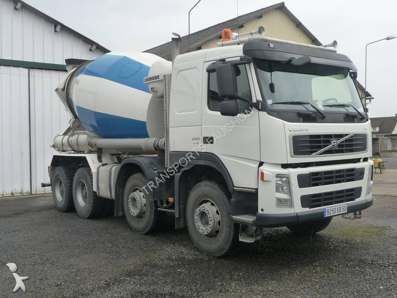 Camion Volvo béton toupie / Malaxeur FM12 440 8x4 Gazoil Euro 4 ... Camion Volvo béton toupie / Malaxeur FM12 440 8x4 Gazoil Euro 4 ...